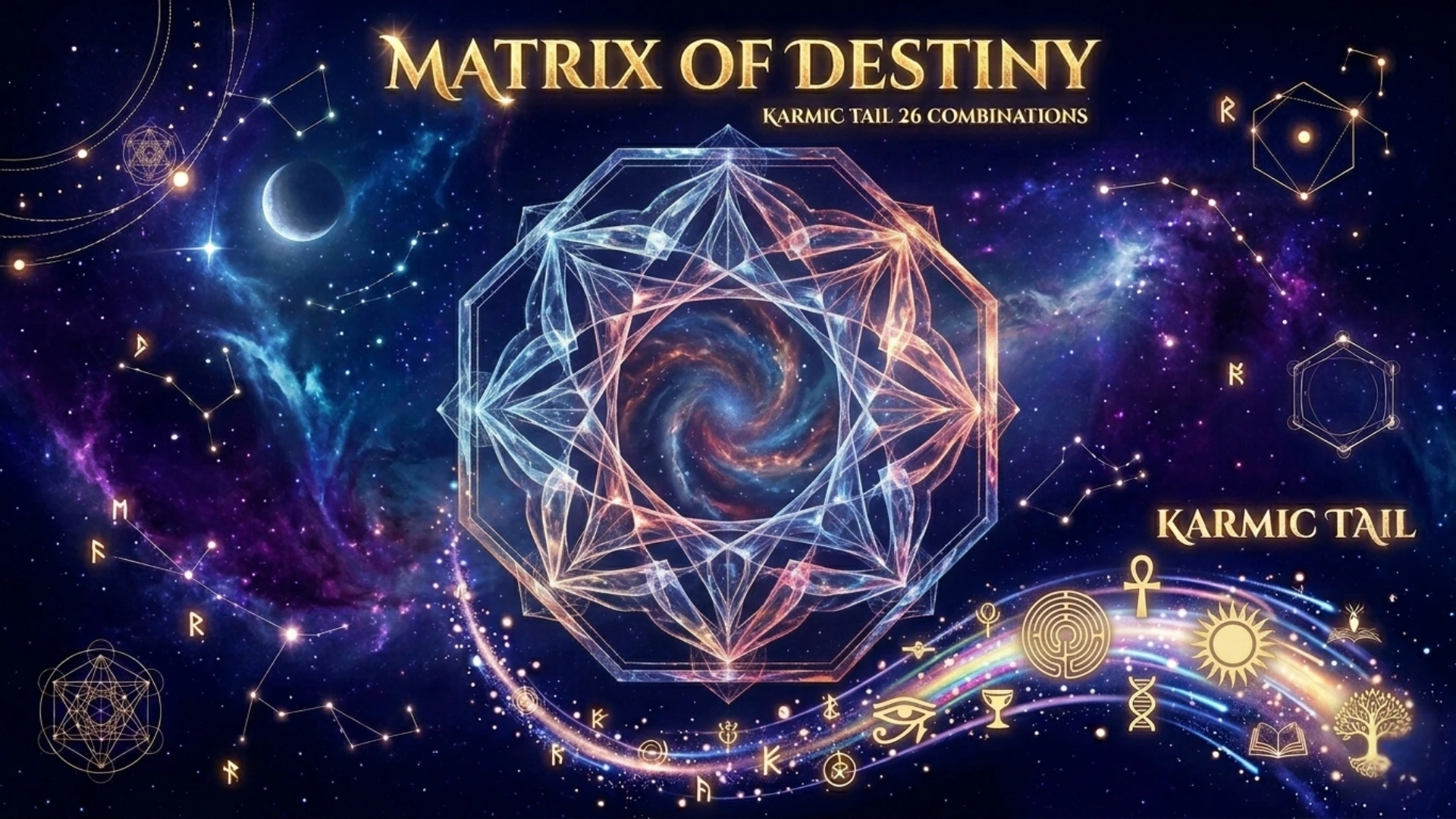 The 26 Karmic Tail Combinations In The Matrix Of Destiny